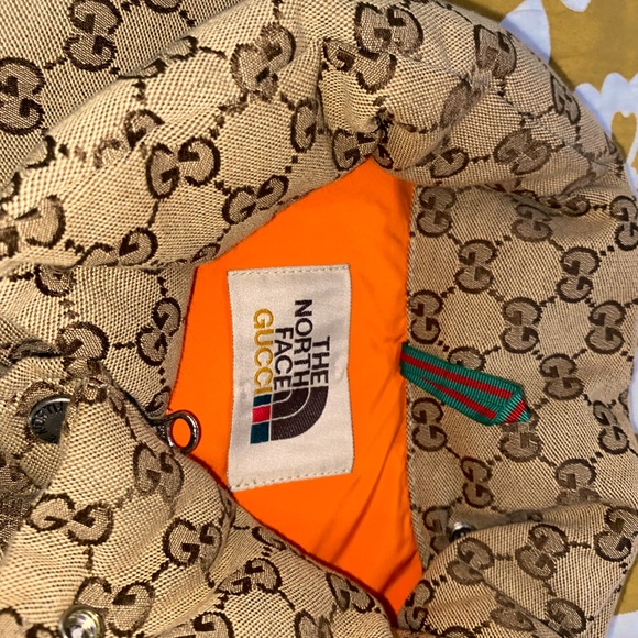Gucci | Jackets & Coats | Gucci X The North Face Print Jacket | Poshmark